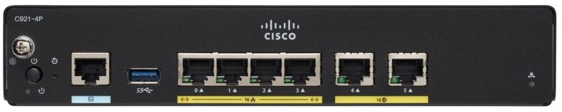 Cisco C927-4P Routeur connecté Gigabit Ethernet Noir - SECOMP France