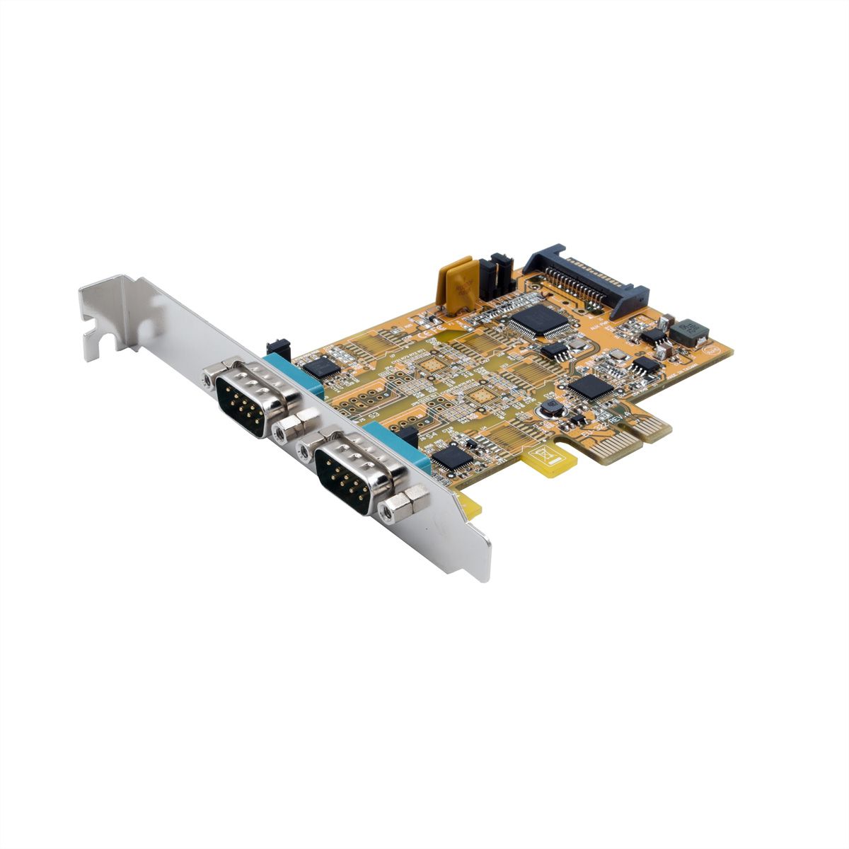 EXSYS EX-45032 Carte PCIe 2 ports RS-232/422/485 - SECOMP France
