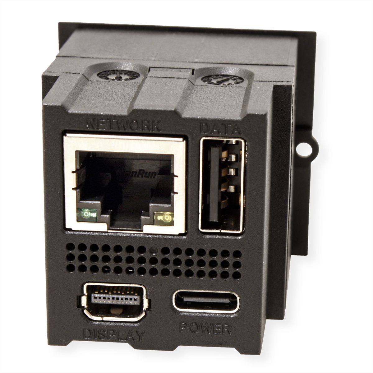 BACHMANN Module Replicateur de port, 2x USB, RJ45, Mini DisplayPort, USB-C - SECOMP France